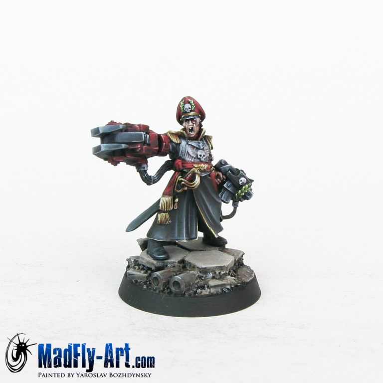 Commissar Sebastian Yarrick – MadFly-Art Miniature Painting Studio