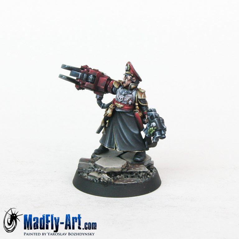 Commissar Sebastian Yarrick – MadFly-Art Miniature Painting Studio