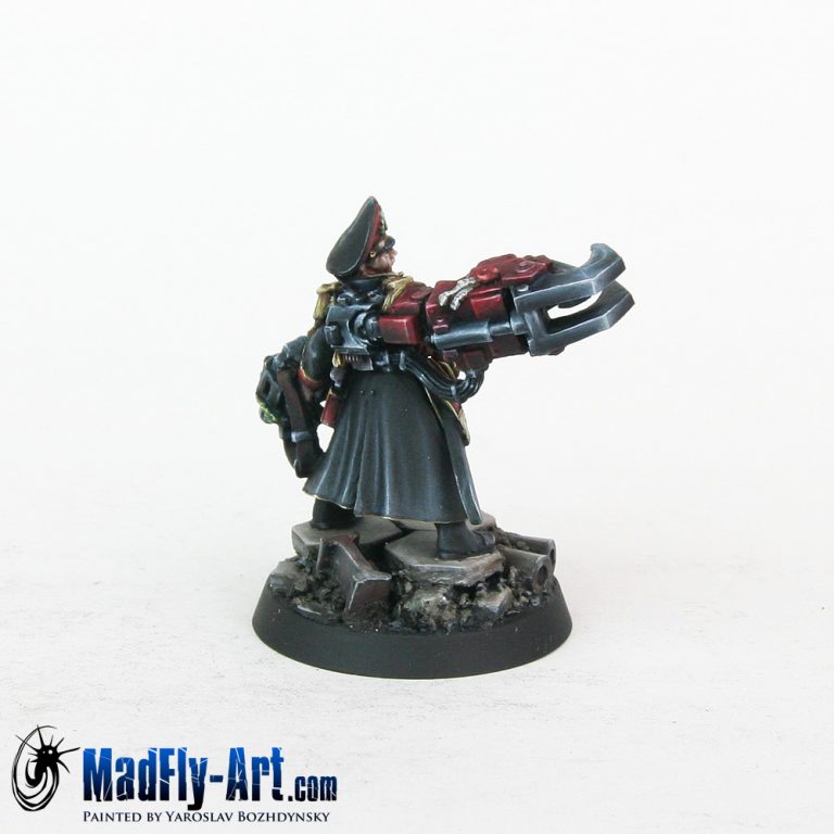 Commissar Sebastian Yarrick – MadFly-Art Miniature Painting Studio