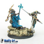 High Queen Khalida and Ushabti – MadFly-Art Miniature Painting Studio