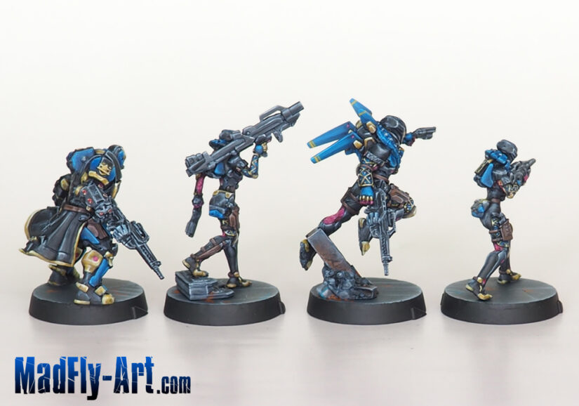 Nyoka Assault Troops – MadFly-Art Miniature Painting Studio