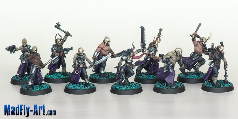 Chaos Cultists 3 - MadFly-Art Miniature Painting Studio