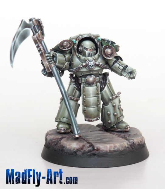 Death Guard Deathshroud Terminator – MadFly-Art Miniature Painting Studio