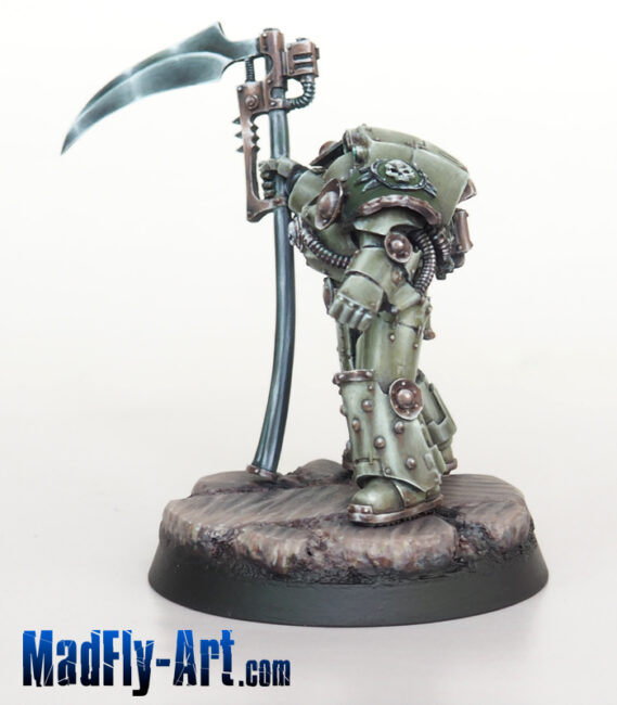 Death Guard Deathshroud Terminator – MadFly-Art Miniature Painting Studio