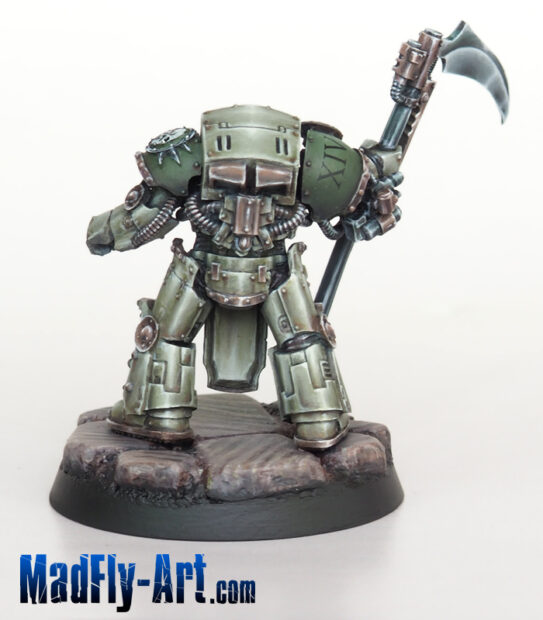 Death Guard Deathshroud Terminator - MadFly-Art Miniature Painting Studio