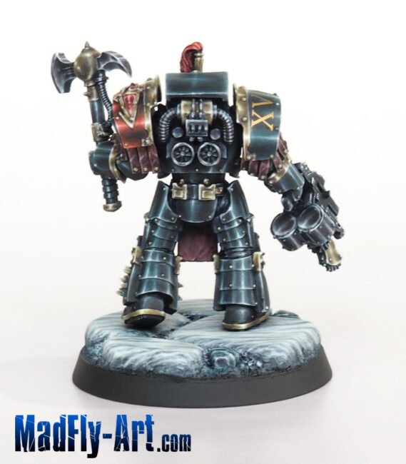 Sons of Horus Justaerin Terminator – MadFly-Art Miniature Painting Studio