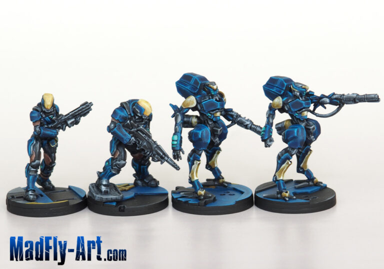Raptor Boarding Squad – MadFly-Art Miniature Painting Studio