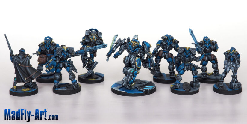 O-12 Torchlight Brigade Action Pack – MadFly-Art Miniature Painting Studio